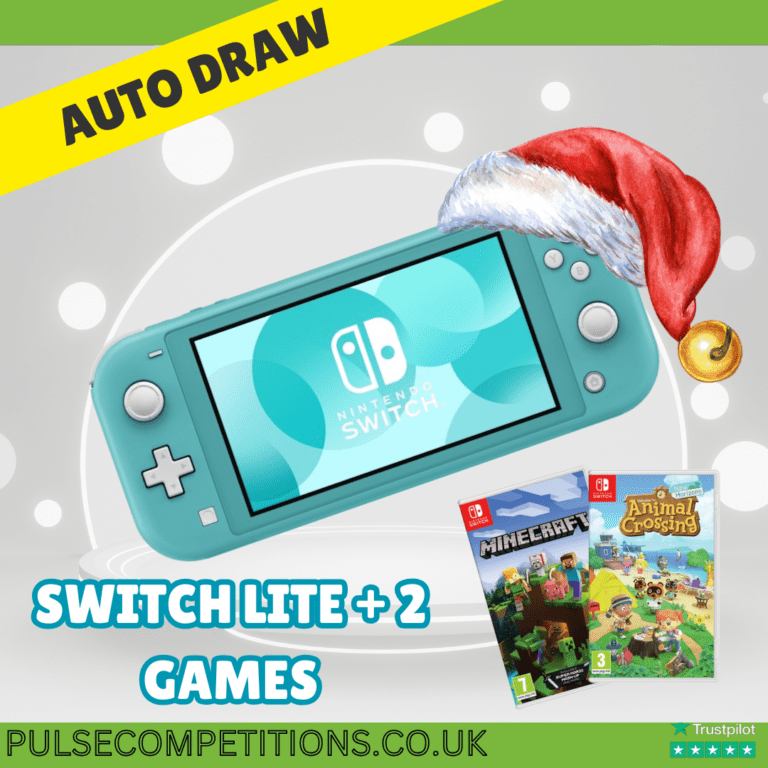 Nintendo Switch Lite + 2 Games (Auto Draw) – Pulse Competitions