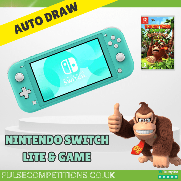 Nintendo Switch Lite + Game (Auto Draw) – Pulse Competitions