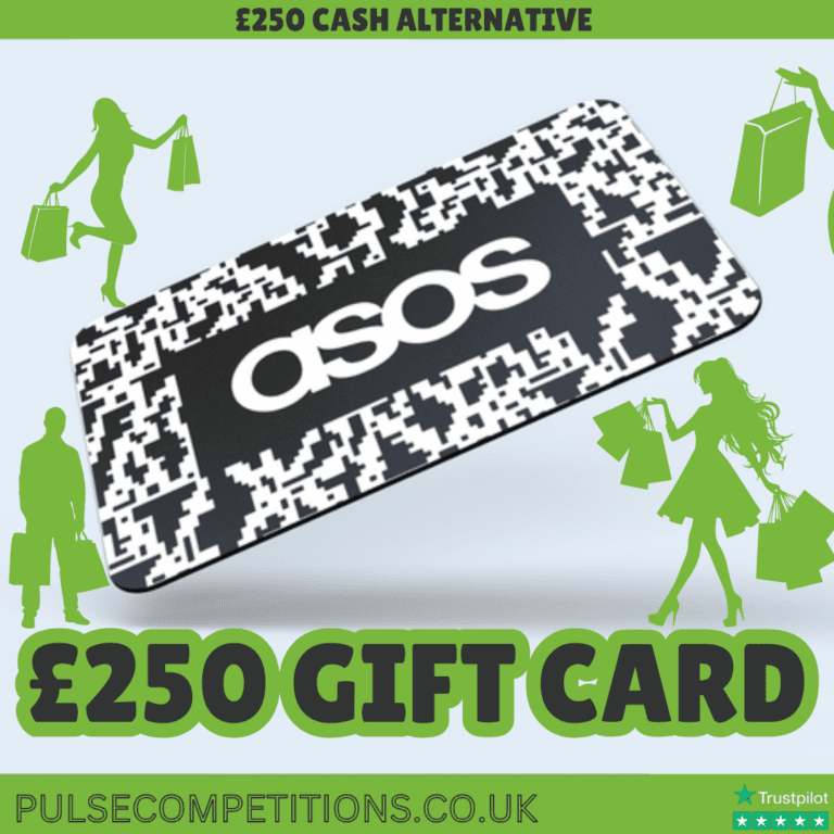 £250 ASOS Gift Card – Pulse Competitions