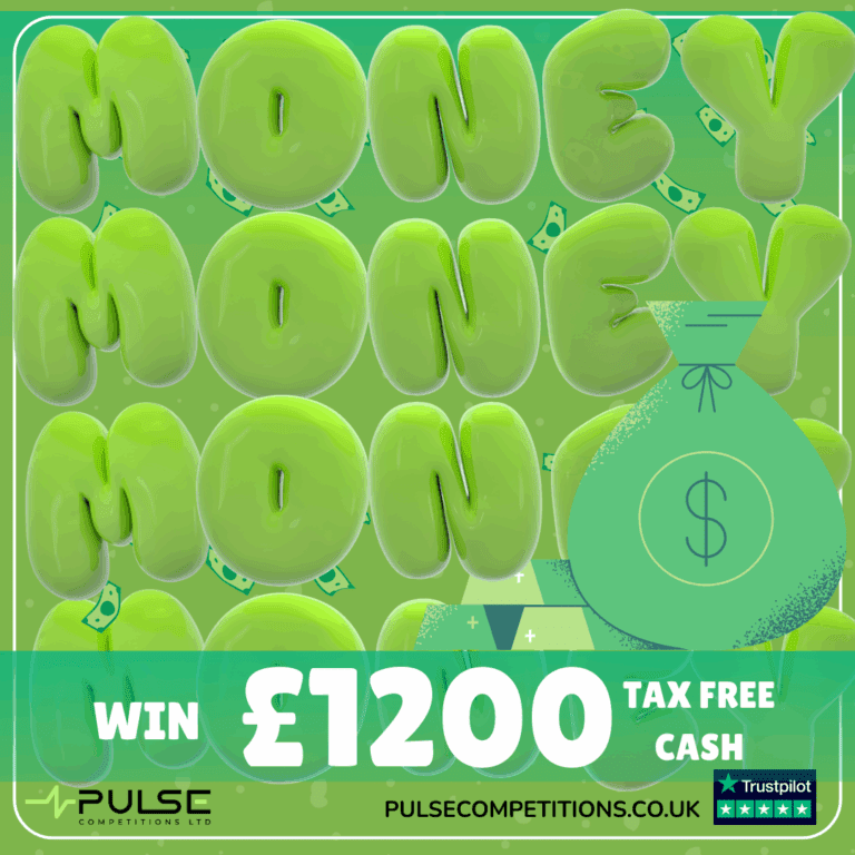 £1200 Tax Free Cash – Pulse Competitions
