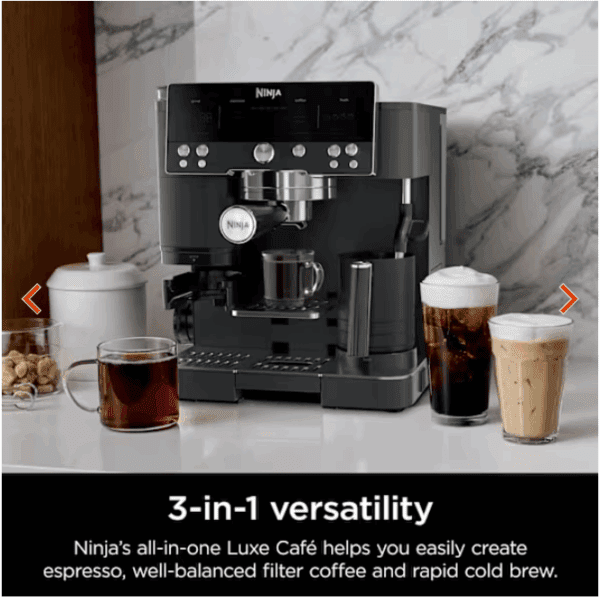 Ninja Luxe Cafe Premier Espresso Machine – Pulse Competitions
